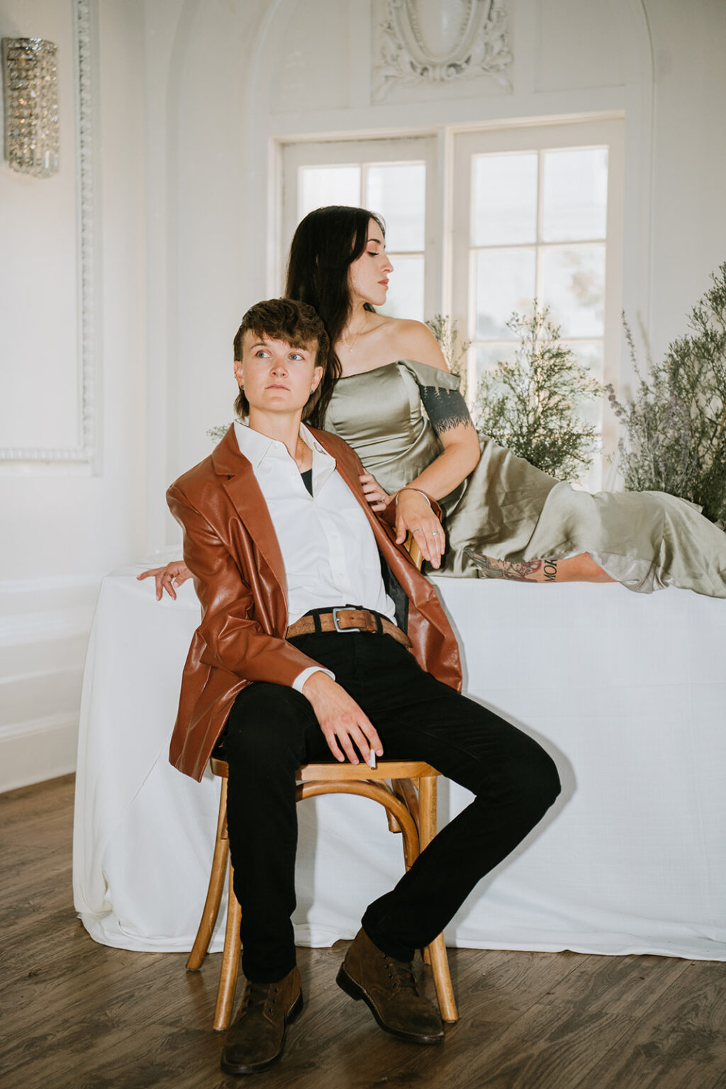 Commercial Club SLC Photoshoot | Utah Same Sex Couple Photographer