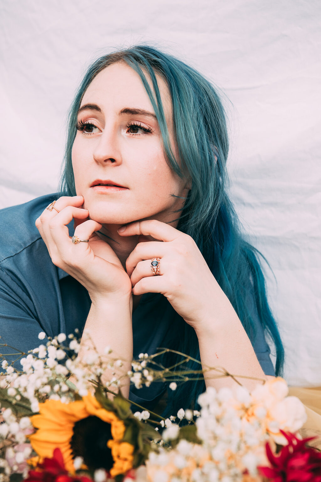 Floral Portrait Photography in South Jordan, UT | Karisa Marie Photography
