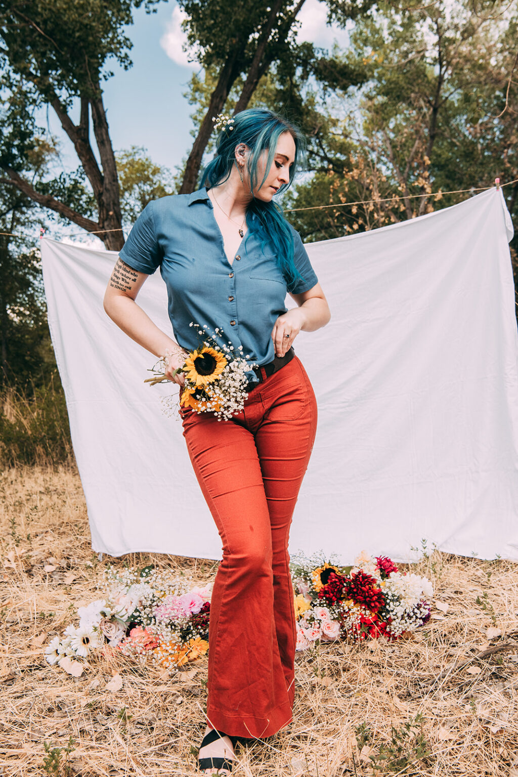 Floral Portrait Photography in South Jordan, UT | Karisa Marie Photography
