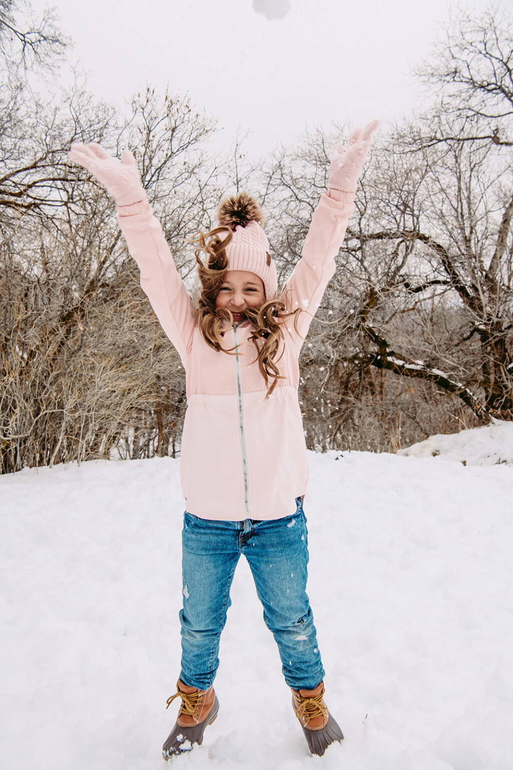 Winter Family Photoshoot at Neff’s Canyon | Millcreek Family Photographer