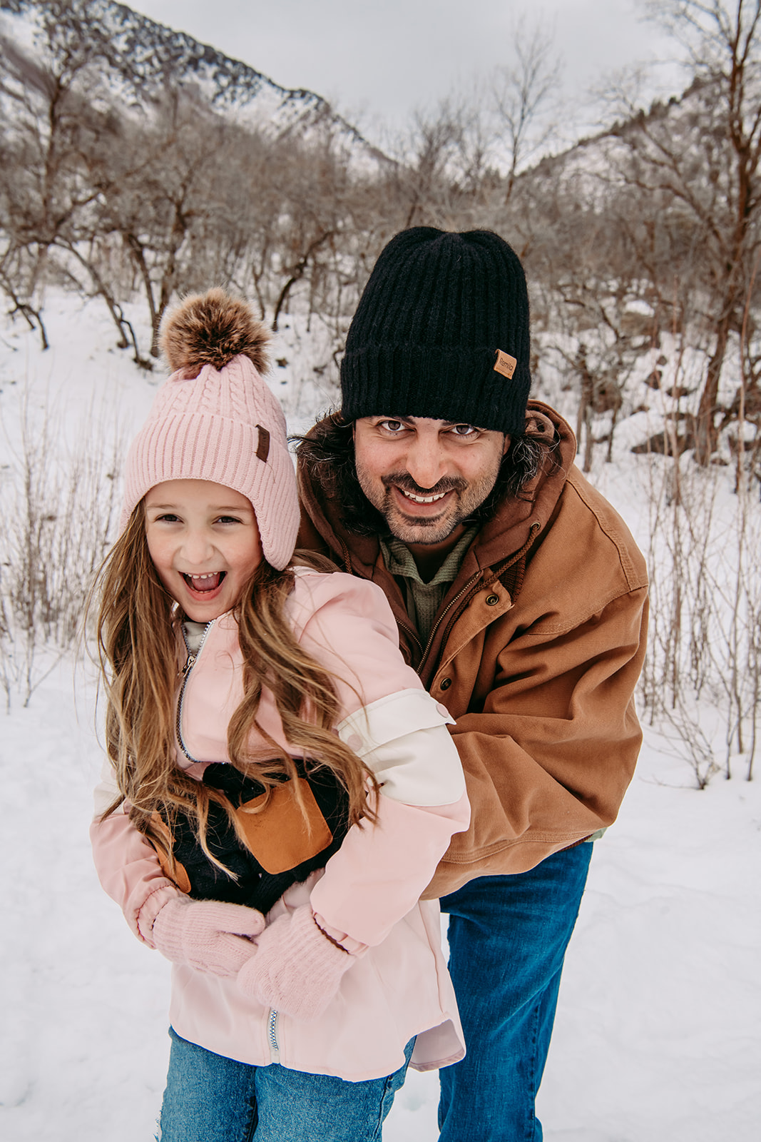 Winter Family Photoshoot at Neff’s Canyon | Millcreek Family Photographer