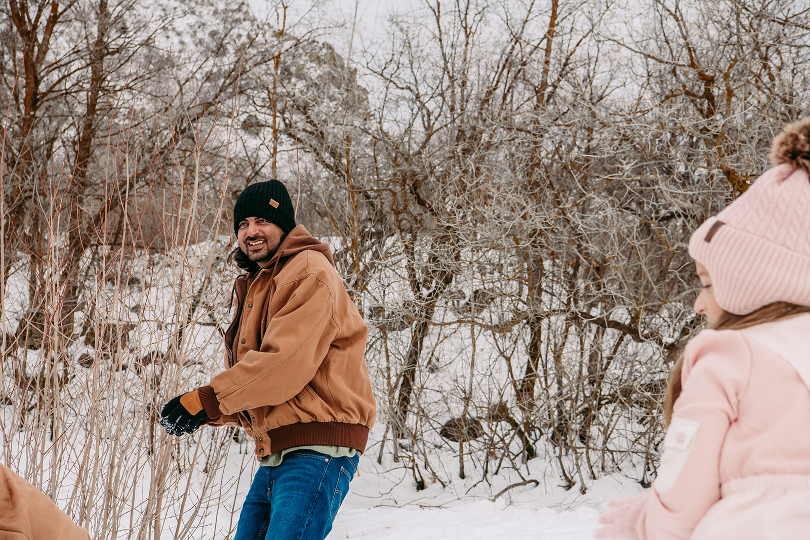 Winter Family Photoshoot at Neff’s Canyon | Millcreek Family Photographer